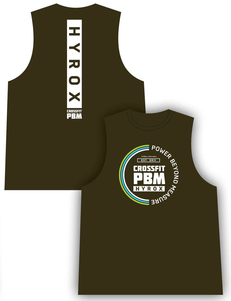 Classic Men's Vest - Hyrox Circle - PBM – AMRAP